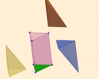 Prisma-piramide triangular – GeoGebra