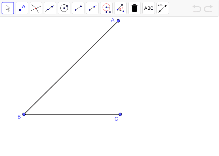 Basic Constructions – GeoGebra