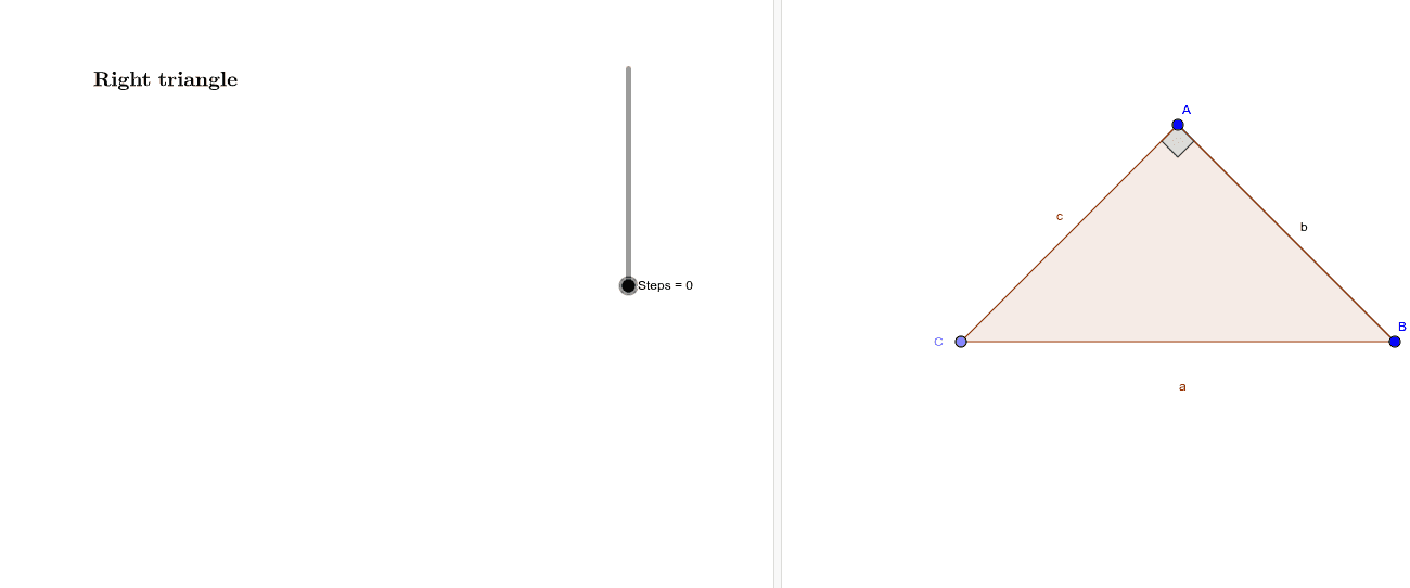 Right-Triangle Elements, Metric Relations and Pythagorean Theorem ...