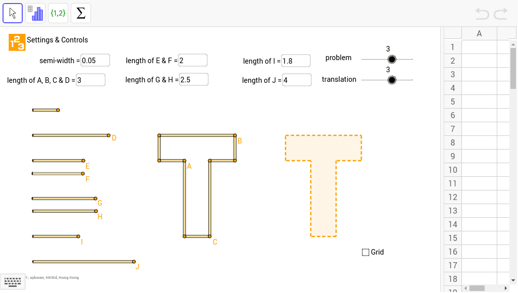 Perimeter of Polygon – GeoGebra