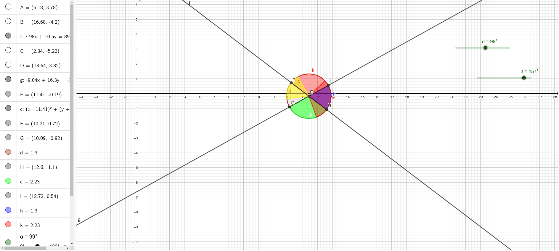 Vertically Opposite Angles Geogebra Exterior Angles Lab In GeoGebra