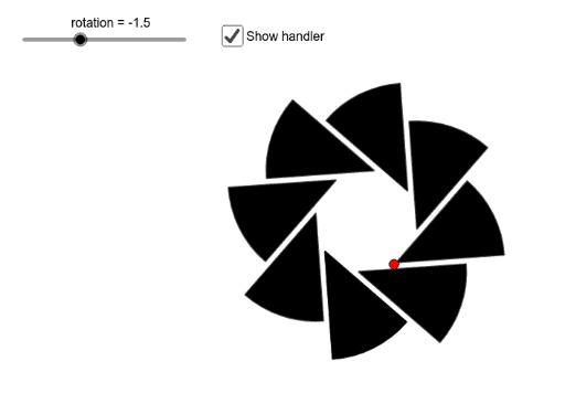 Rotation logo I (Geometry and design) – GeoGebra