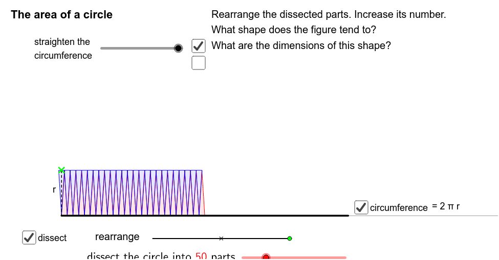 Area Of Circle Proof