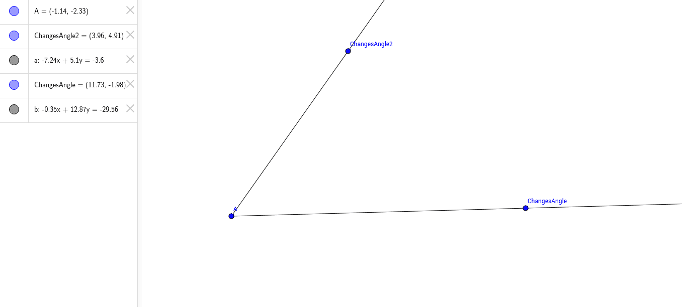 bisector of an angle – GeoGebra