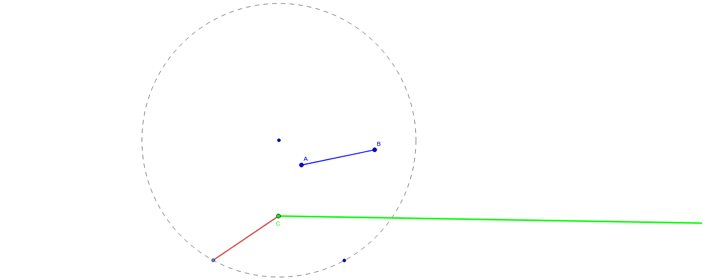 Congruent Segment Construction – GeoGebra