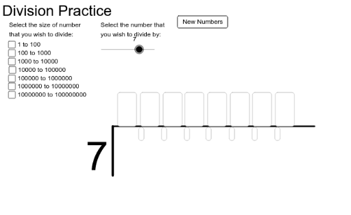 Practice with division (whole numbers) – GeoGebra