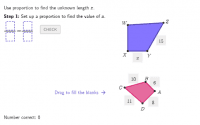 Corresponding Parts of Similar Figures – GeoGebra