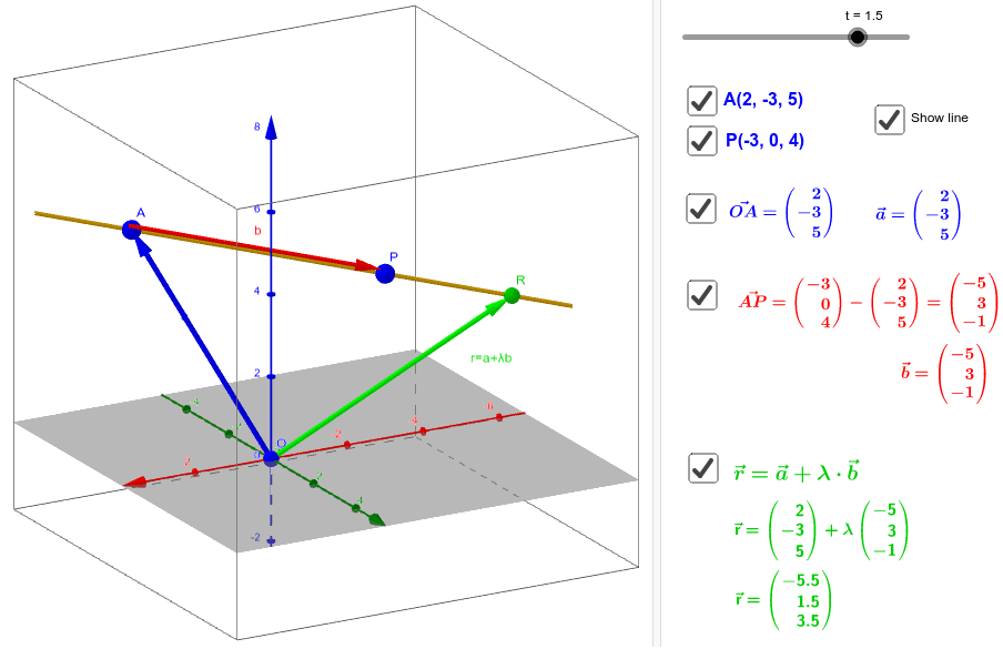 Equation Of Line From Two Points 3d Tessshebaylo