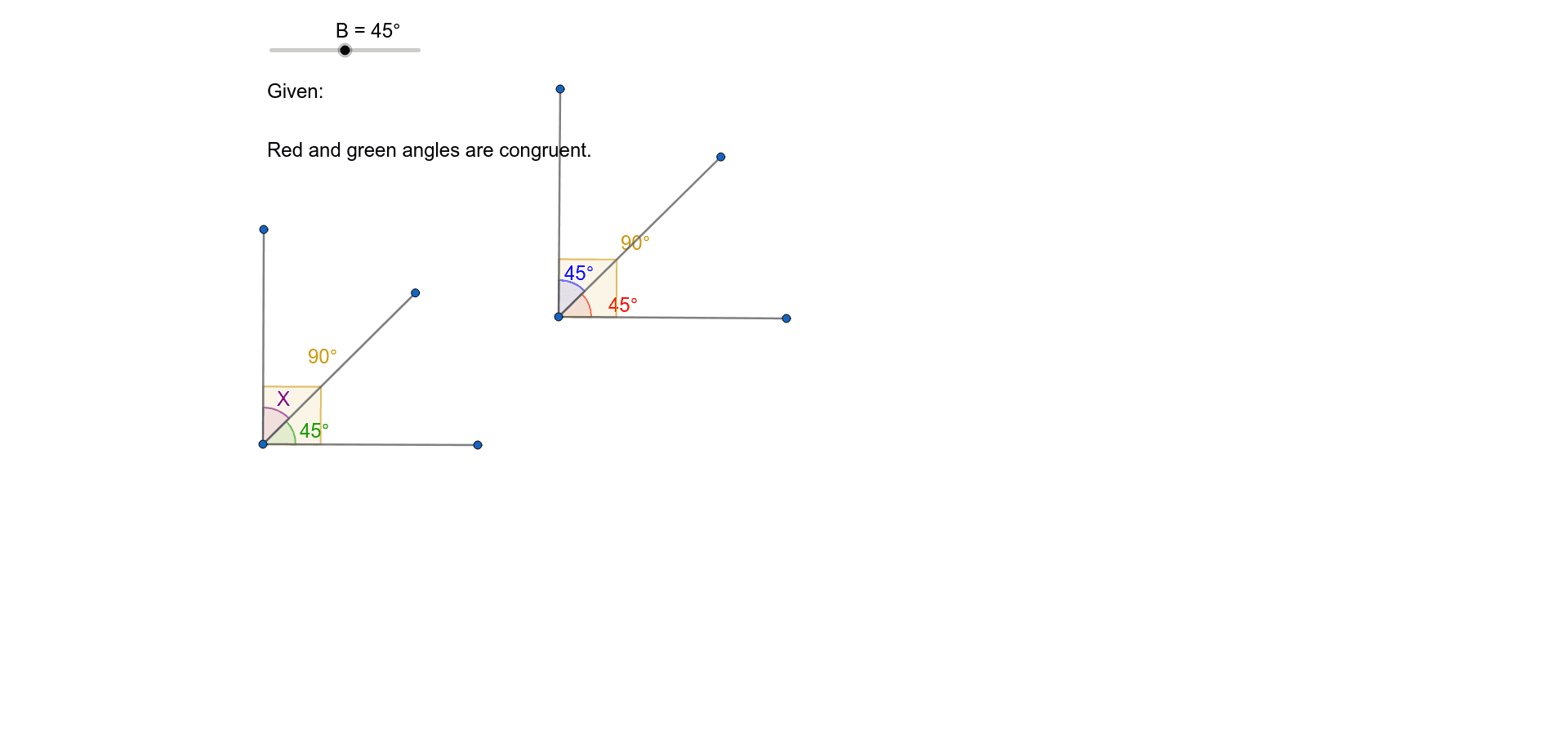 Congruent Complements Theorem Definition