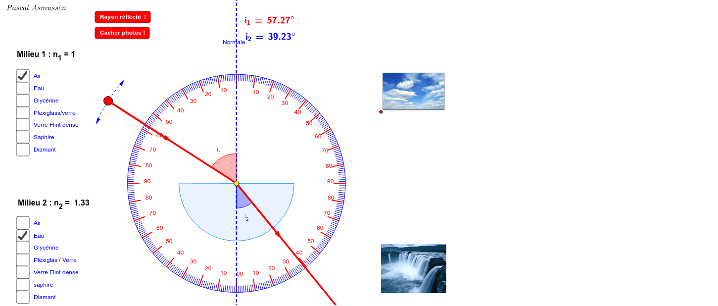 réfraction – GeoGebra