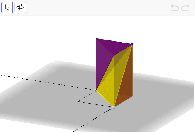Volumen de la pirámide – GeoGebra