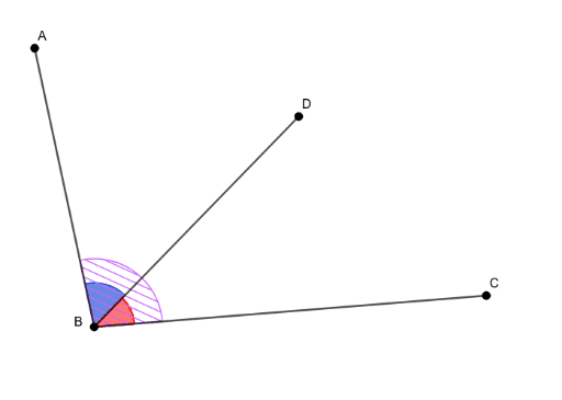 Using Angle Addition Postulate – GeoGebra