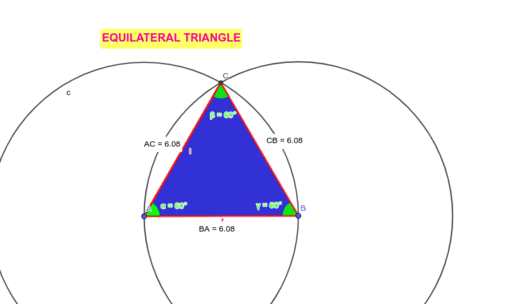 EQUILATERAL TRIANGLE – GeoGebra