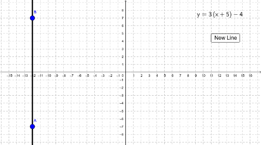 Graph the Line (Even Harder) – GeoGebra