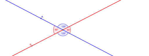 Theorem 01 - Vertically Opposite Angles – GeoGebra
