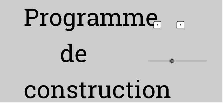 Programme de construction d'un triangle – GeoGebra