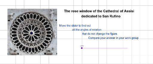 ITA - San Rufino Rose Window Simmetries – GeoGebra