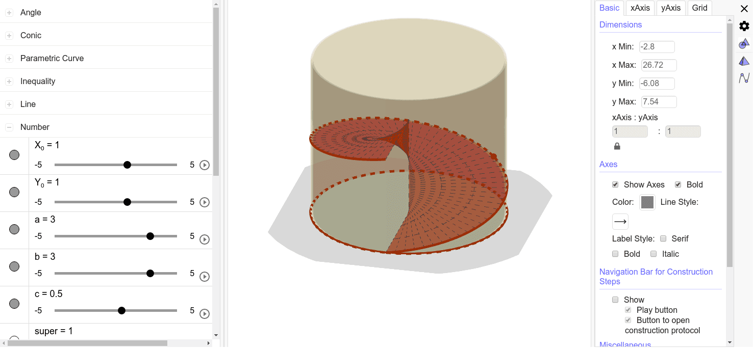 helicoide – GeoGebra