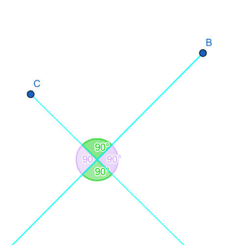 vertically opposite angles – GeoGebra