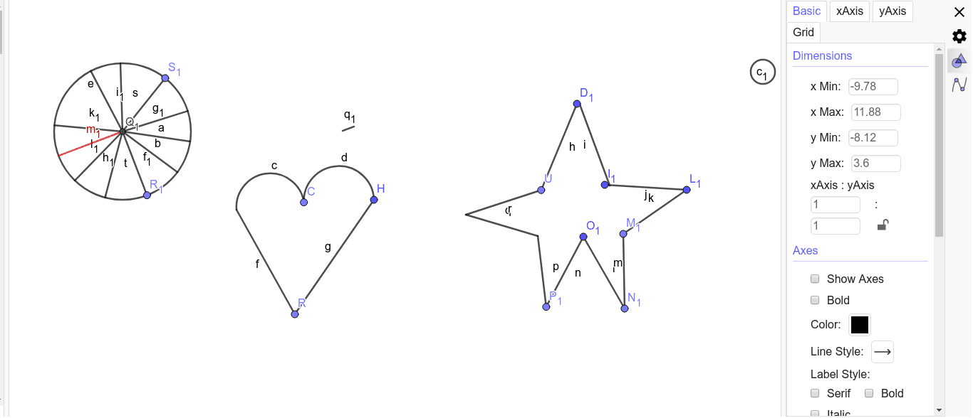 symboler – GeoGebra