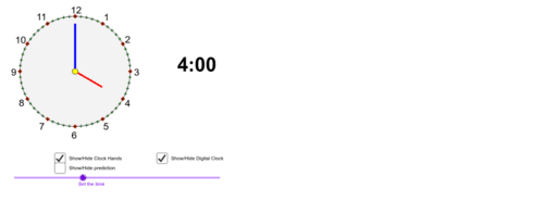 Analog Clock – GeoGebra