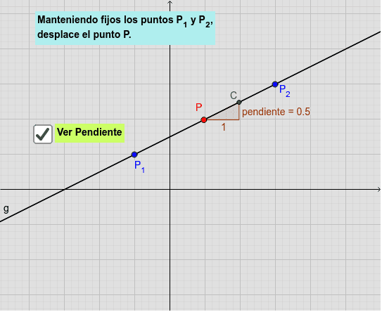 Concepto de línea recta – GeoGebra