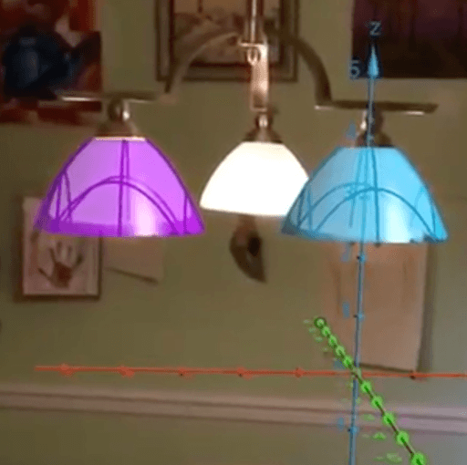 GeoGebra Augmented Reality: Modeling Part of a Ceiling Light Fixture ...
